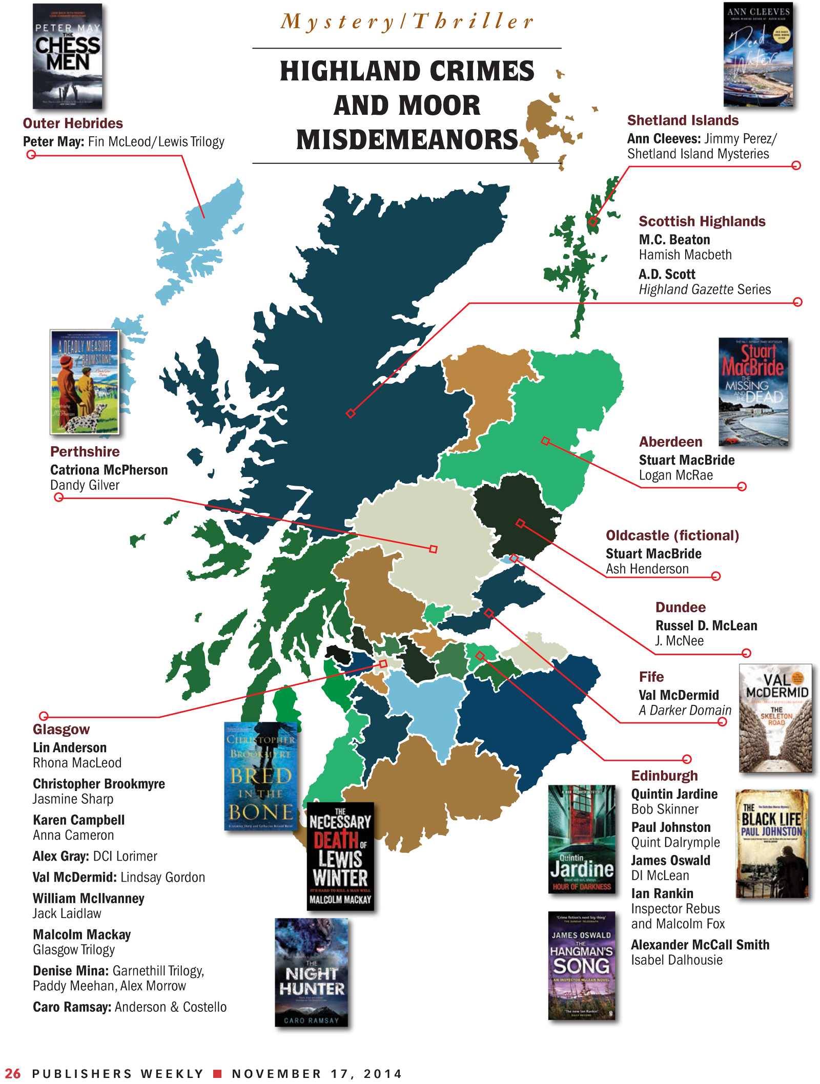 Kilt by Death: Scottish Crime Fiction & Mysteries 2014