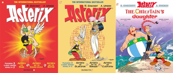 asterix comic covers