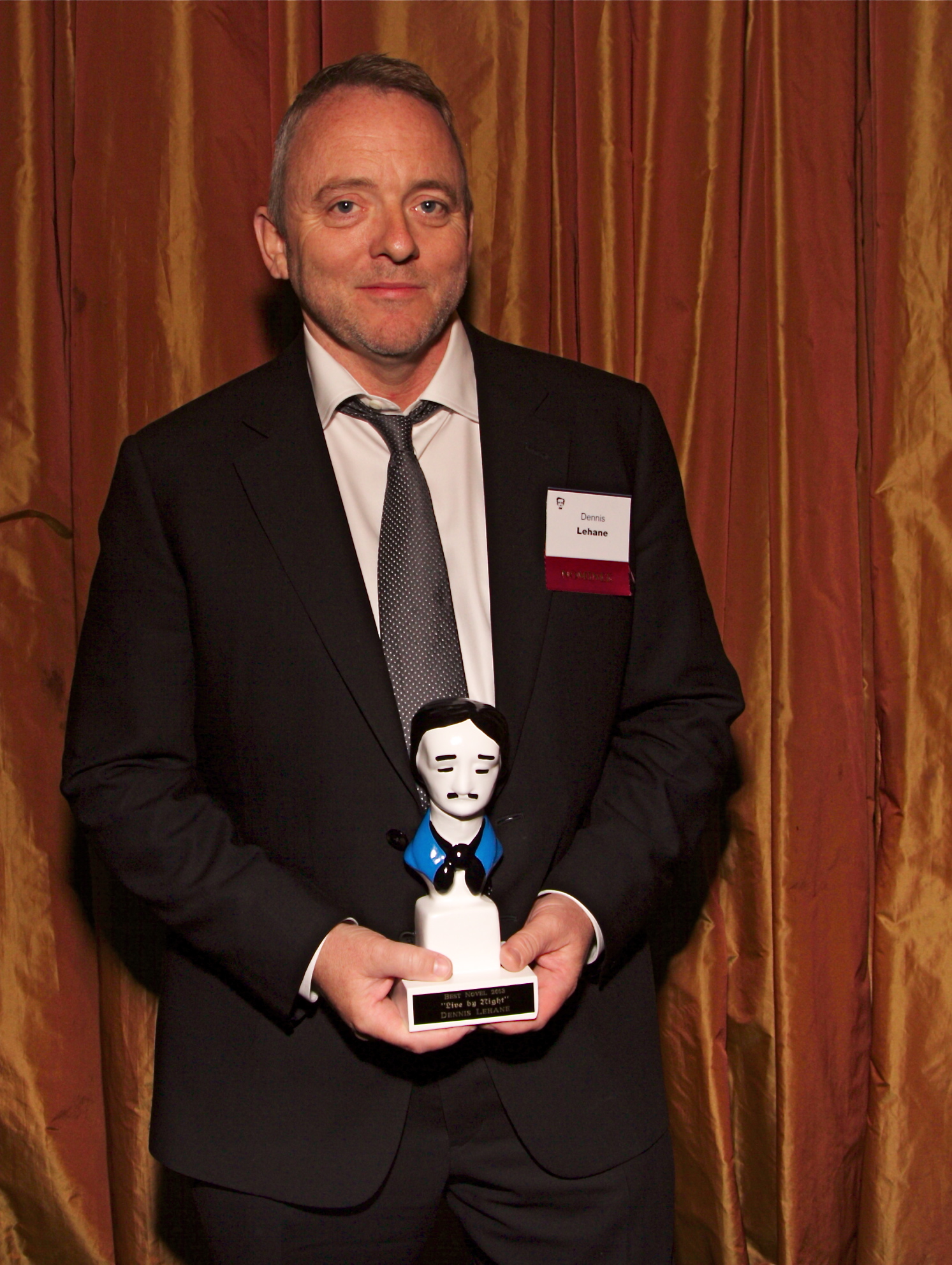 Lehane Takes Home First Edgar