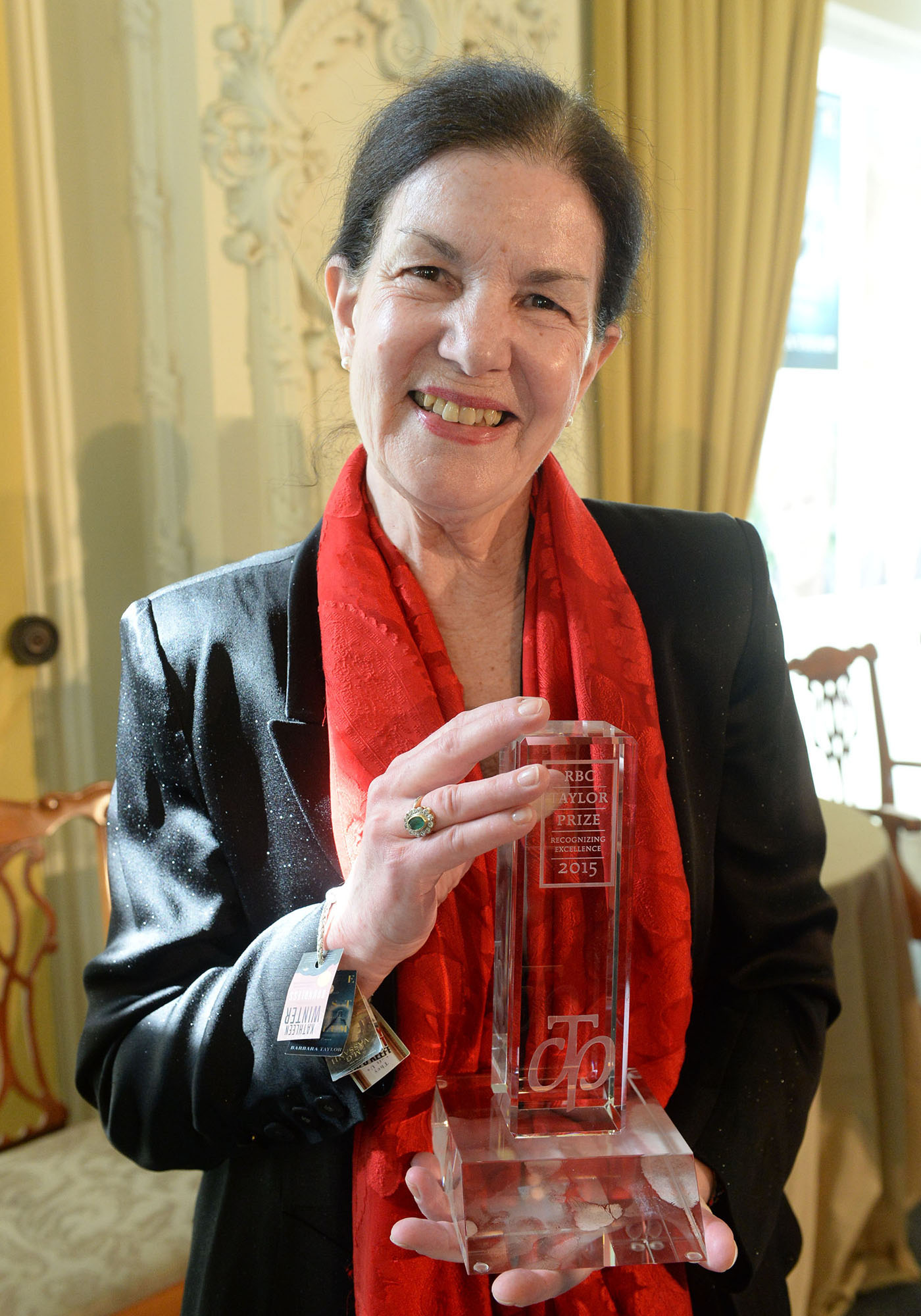 Plum Johnson Wins Canada's RBC Taylor Prize