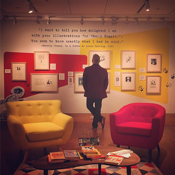 Pen Pals: Exhibit Highlights Louis Darling's Beverly Cleary Illustrations