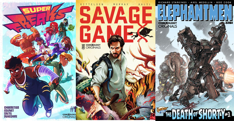 Comixology Originals Debuts New Titles, Adds POD Print Editions