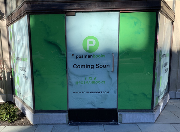 Posman Books to Open Boston Location