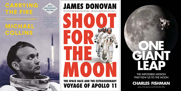 Books for the 50th Anniversary of the Moon Landing