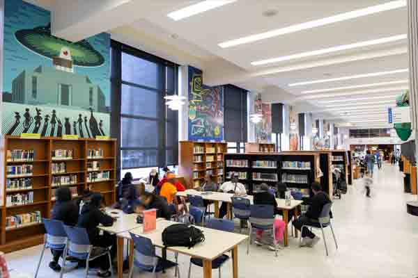 New Mural at Brooklyn Public Library Features Seven Children’s Artists
