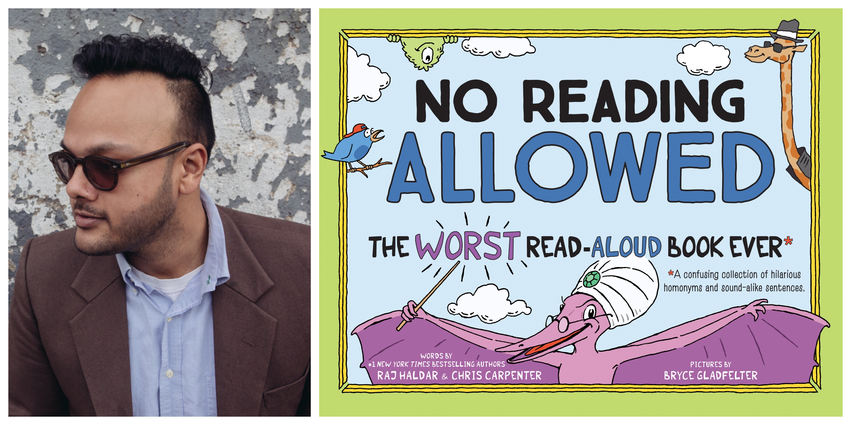 BookExpo 2020: Raj Haldar on 'The WORST Read-Aloud Book Ever'