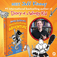 Jeff Kinney on His In-Person Indie Bookstore Tour
