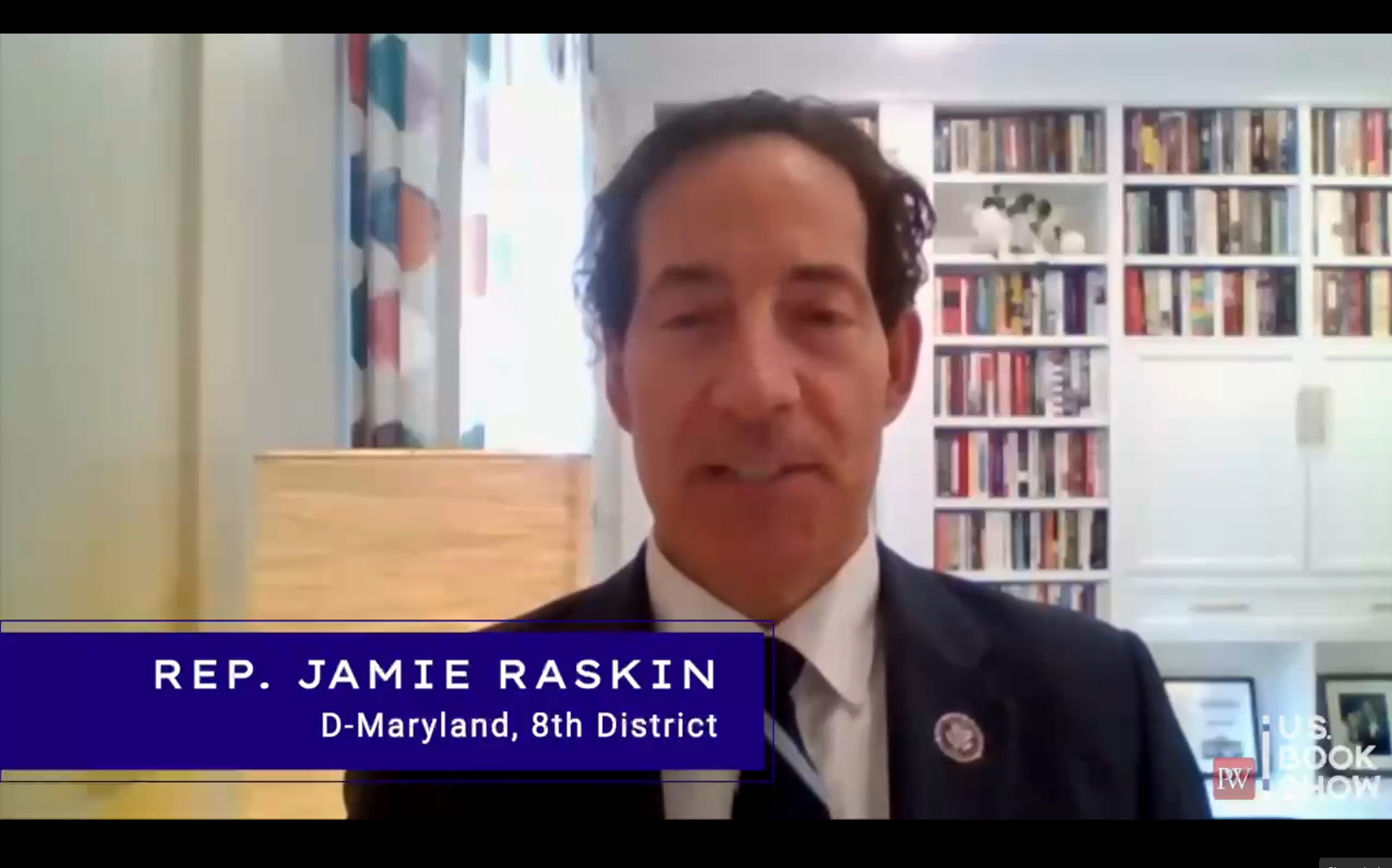 U.S. Book Show: Jamie Raskin Headlines a Big Day for Libraries