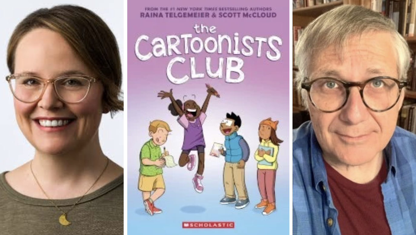 Just Announced: 'The Cartoonists Club' by Raina Telgemeier and Scott ...