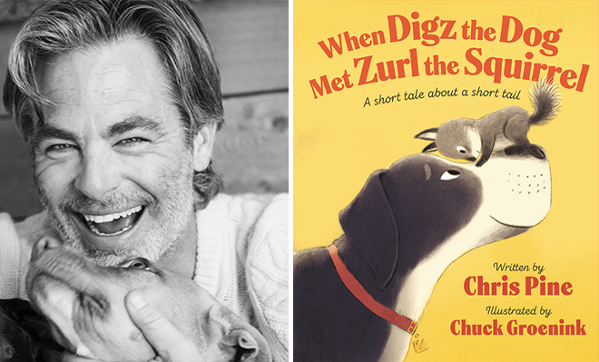 Just Announced: 'When Digz the Dog Met Zurl the Squirrel' by Chris Pine