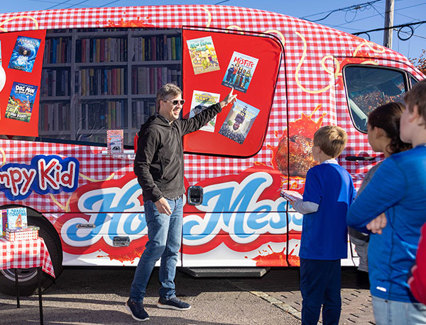 Jeff Kinney’s 'Hot Mess' Tour in Photos