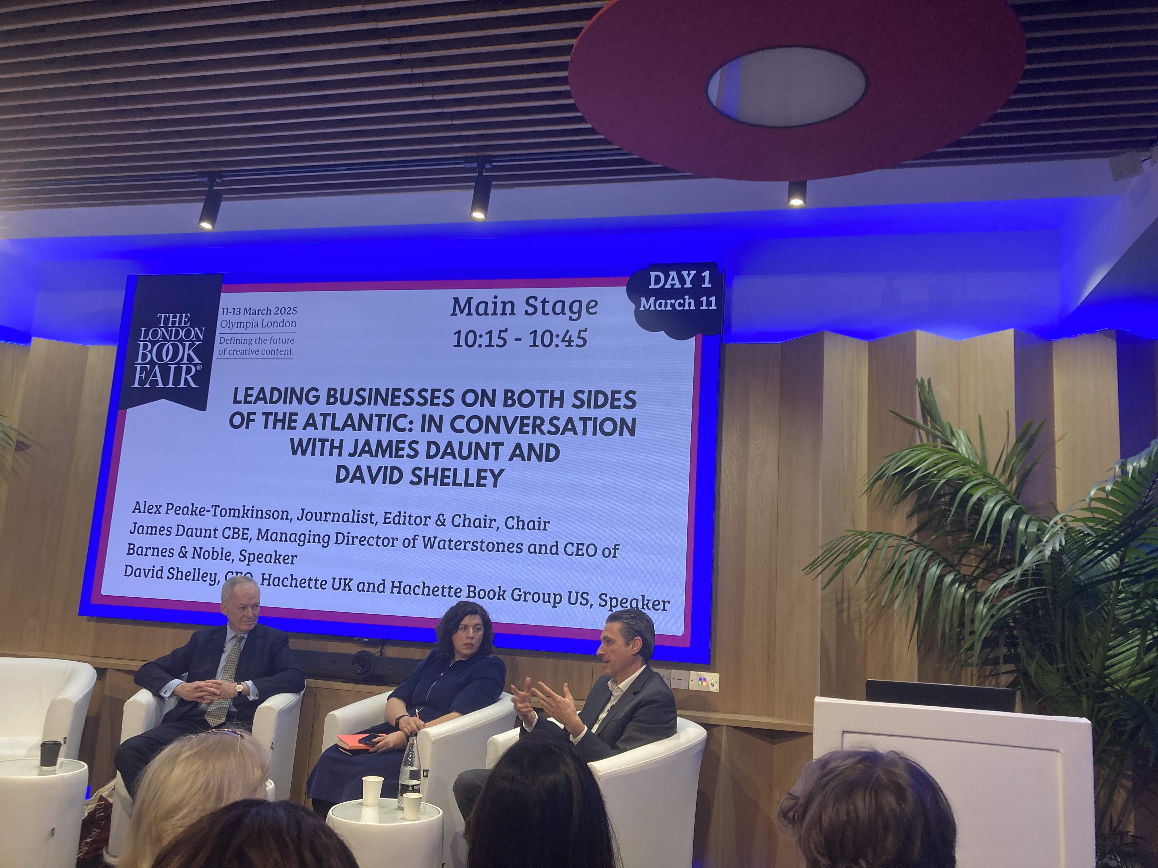 London Book Fair 2025: James Daunt, David Shelley Stay Optimistic