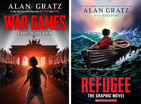Cover Reveals: 'War Games' and 'Refugee: The Graphic Novel'
