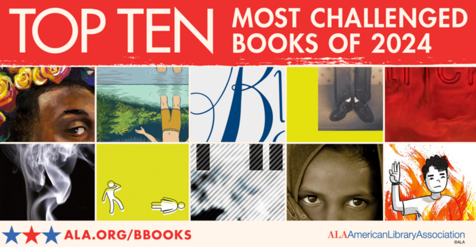 ALA Releases Top 10 Most Challenged Books of 2024