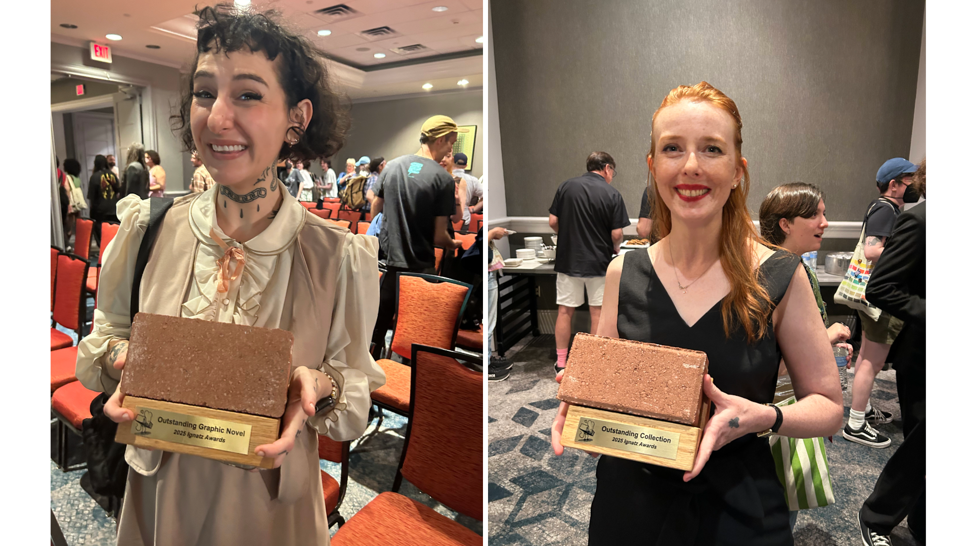 Self-Publishers Rise Up at 2025 Ignatz Awards