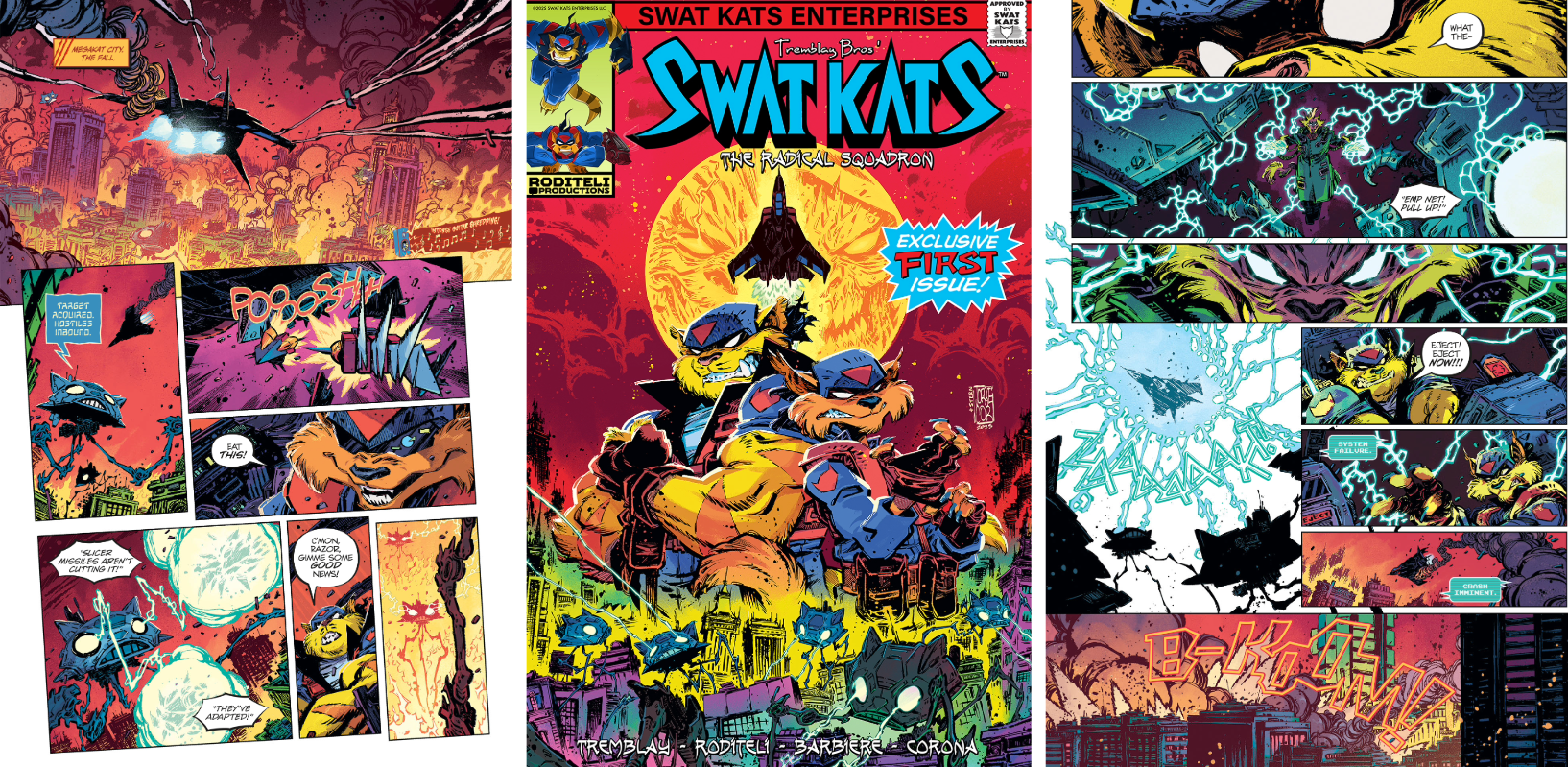 ‘Swat Kats’ Comic Book Breaks Kickstarter Record