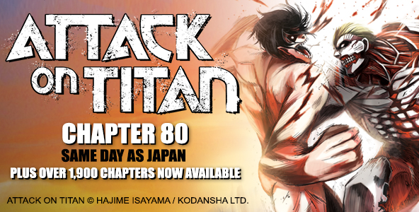 Kodansha’s Attack on Titan manga to Simulpub in Japanese and English