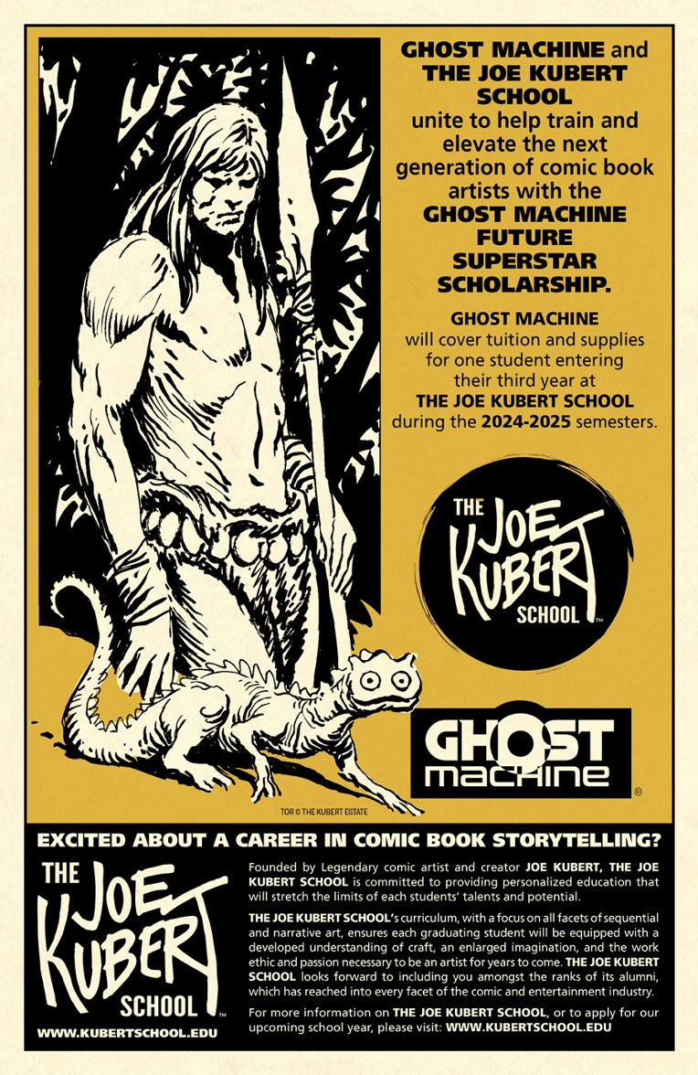 Ghost Machine Partners with Joe Kubert School on Scholarship