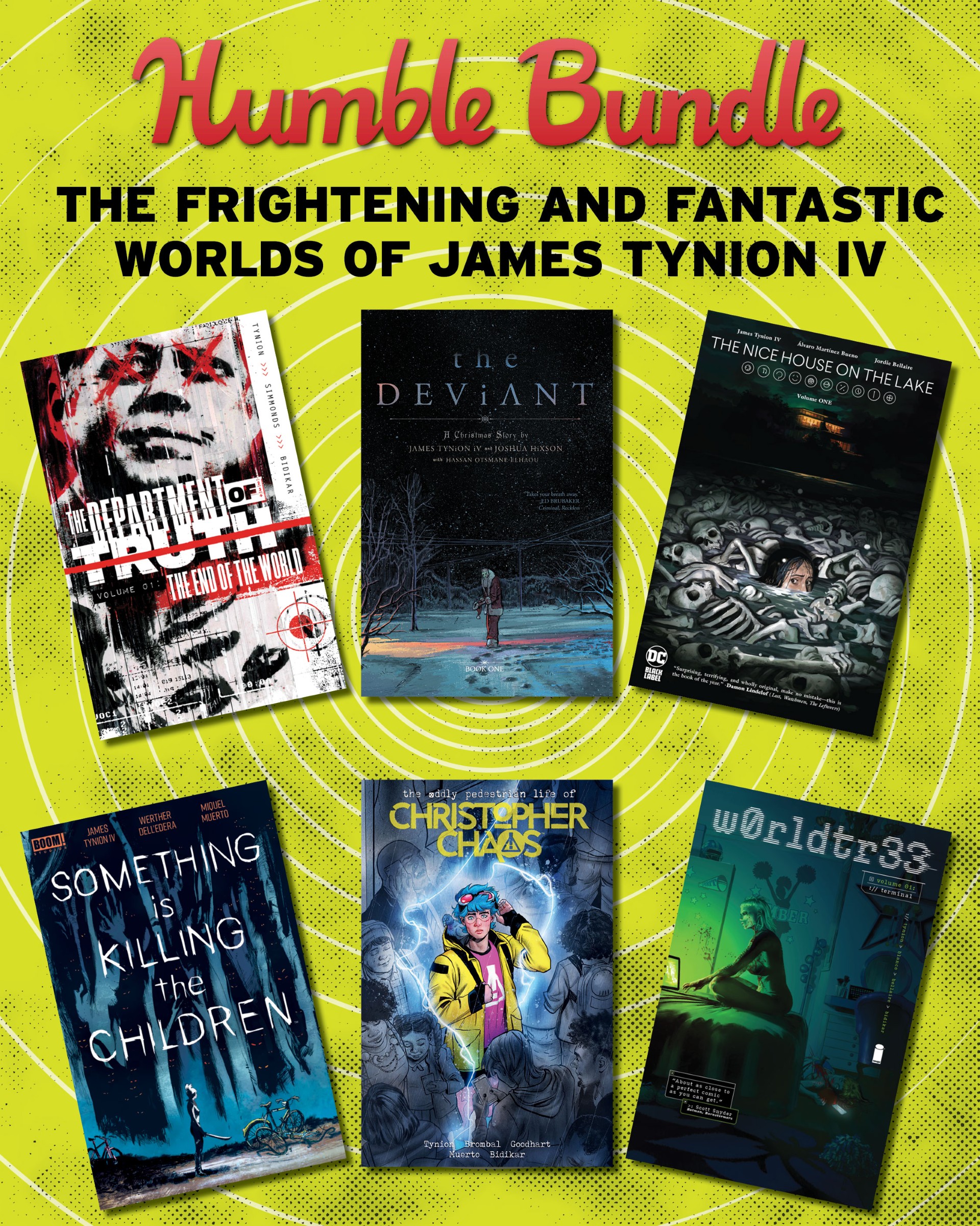 James Tynion IV Book Bundles Benefit Binc